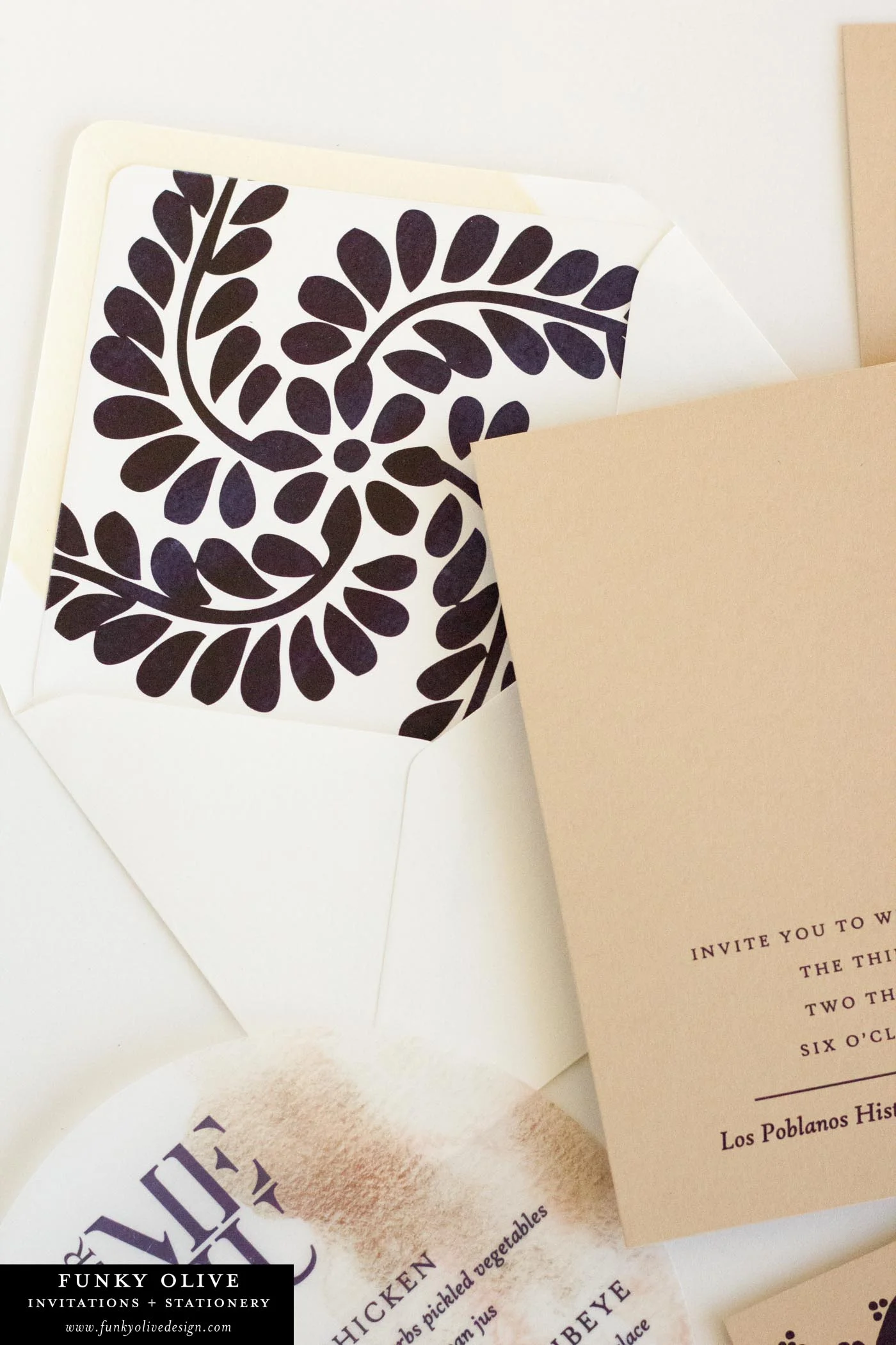 Modern Minimalist Monogram Southwest Inspired Invitation Suite ...
