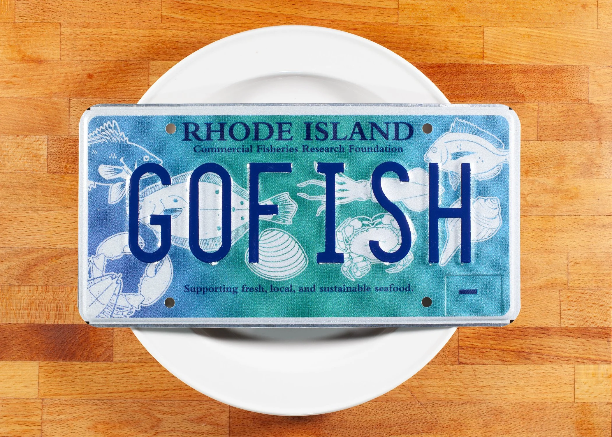 NEW: CFRF Charity License Plate — CFRF