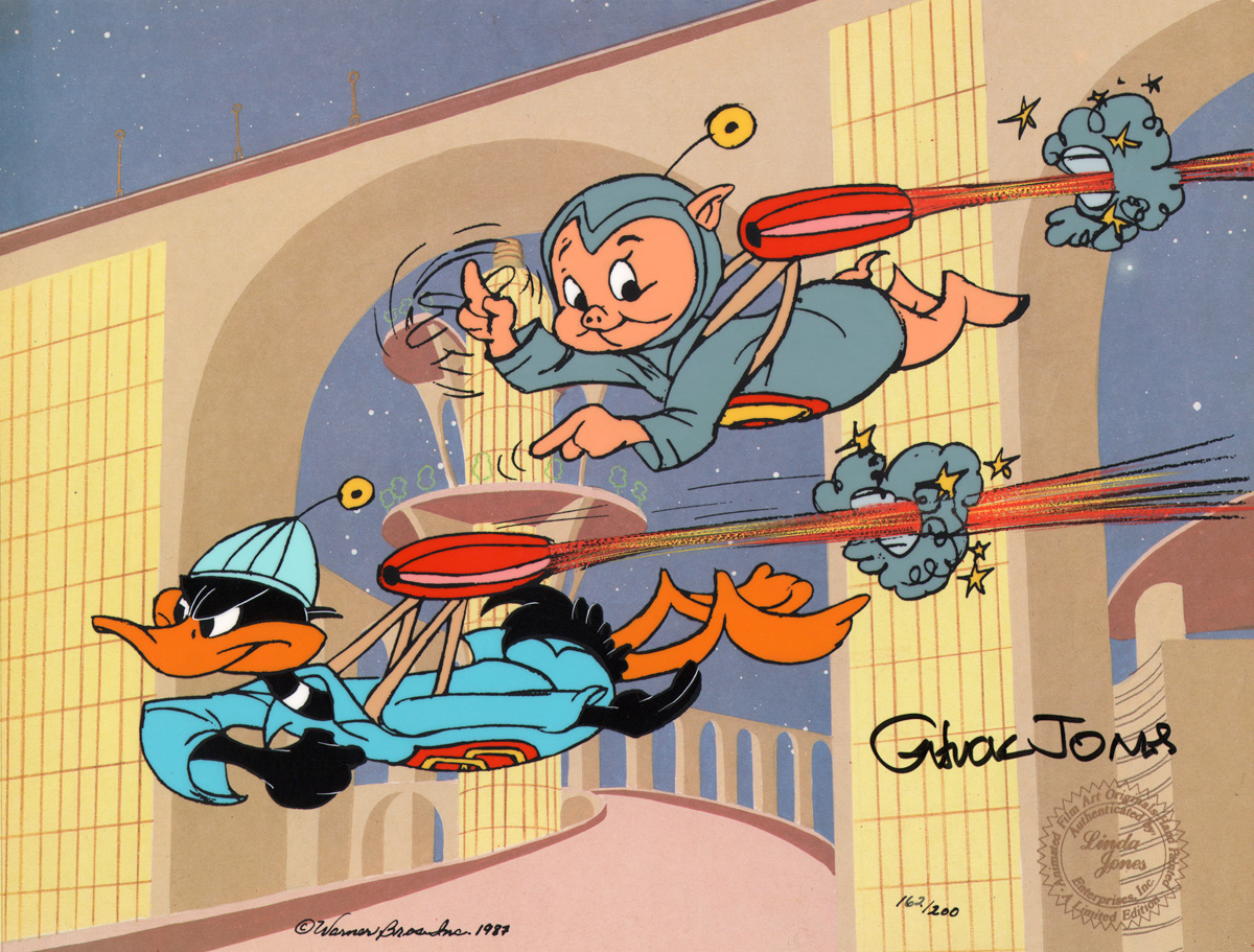 Comic Mint - Animation Art - "Duck Dodgers II" Signed by Chuck Jones