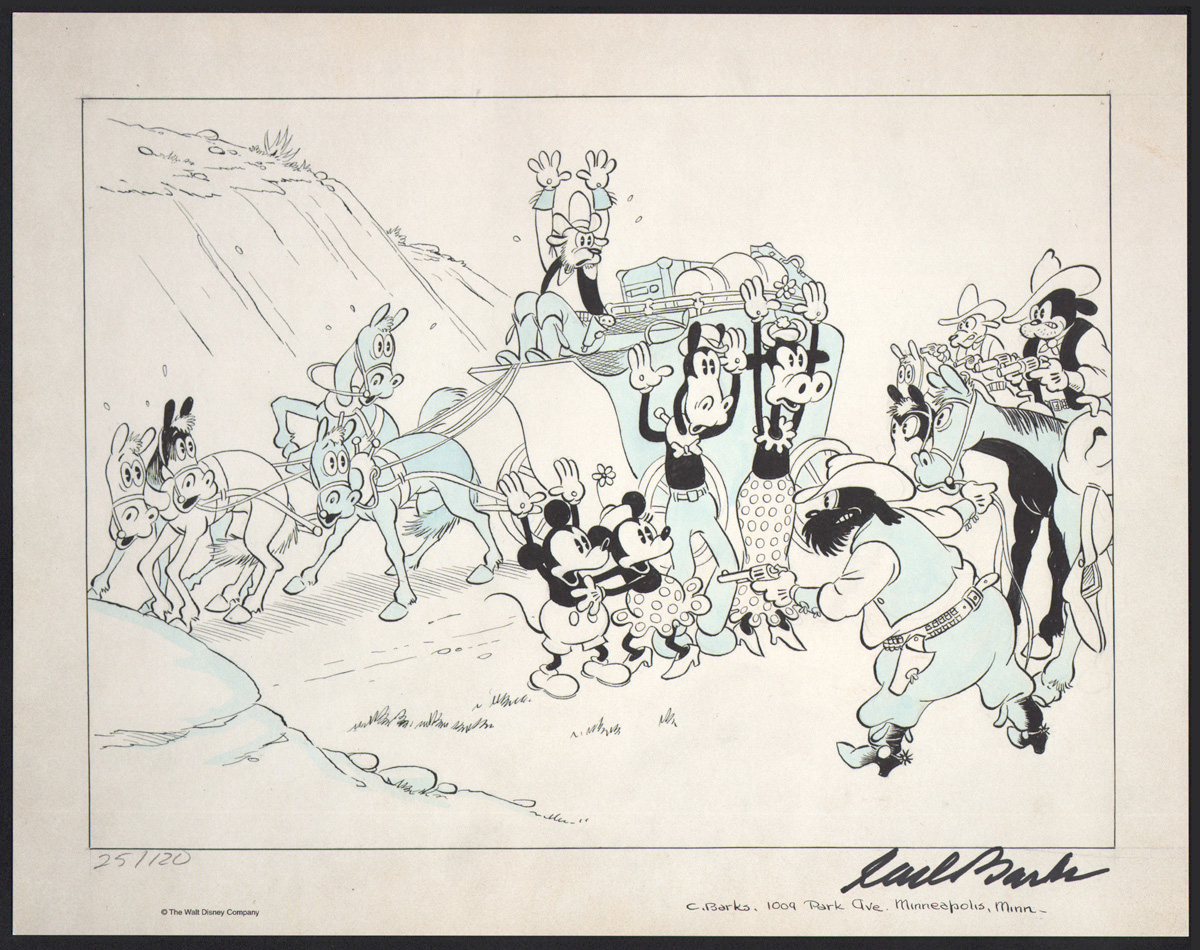 Comic Mint - Animation Art - The First Works Submitted to the Disney ...