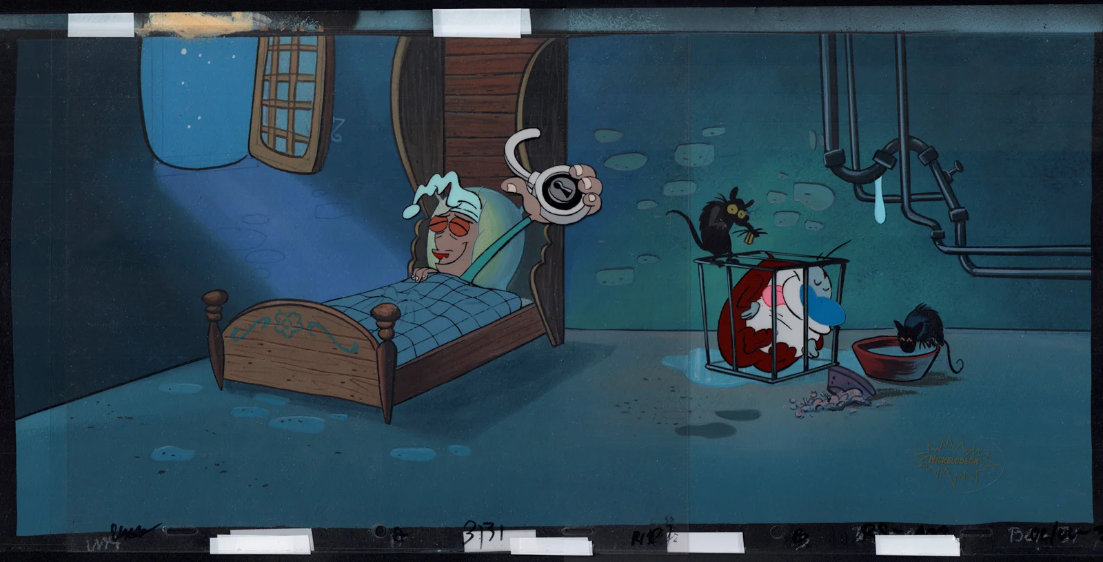 Comic Mint - Animation Art - The Ren & Stimpy Show "Egg Yolkeo" (1994)