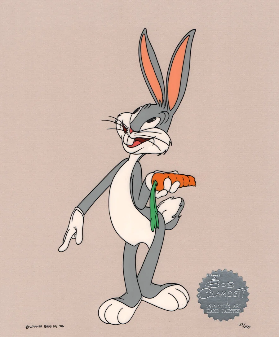 Comic Mint - Animation Art - Bugs Bunny (1986) "Wabbit Twouble"