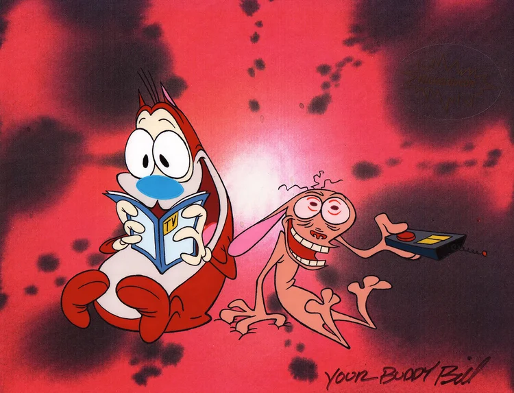 Ren And Stimpy Chameleon