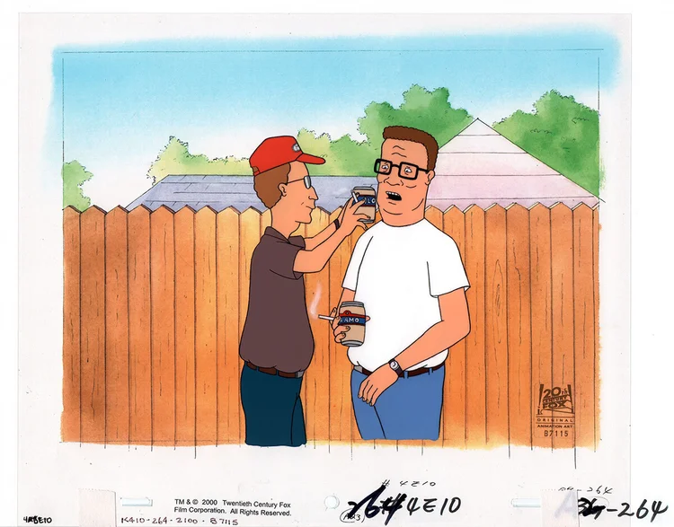 Hank Hill Smoking Wallpaper