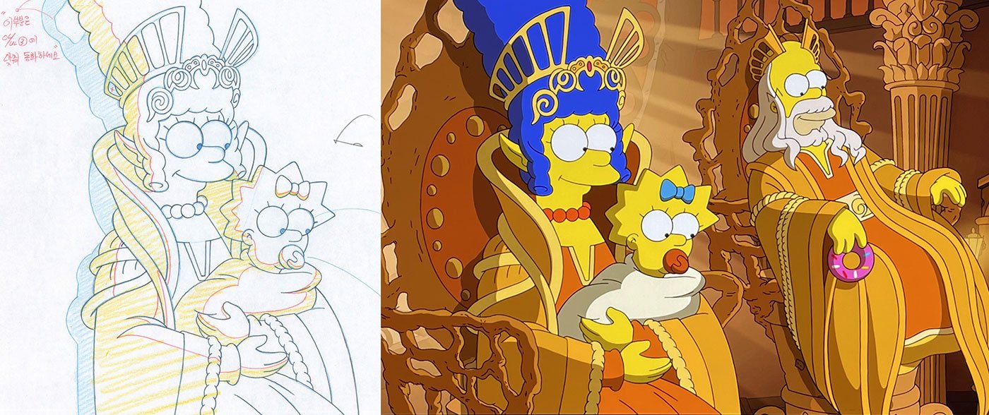 Comic Mint - Animation Art - The Simpsons "Treehouse of Horror XV" (2004)