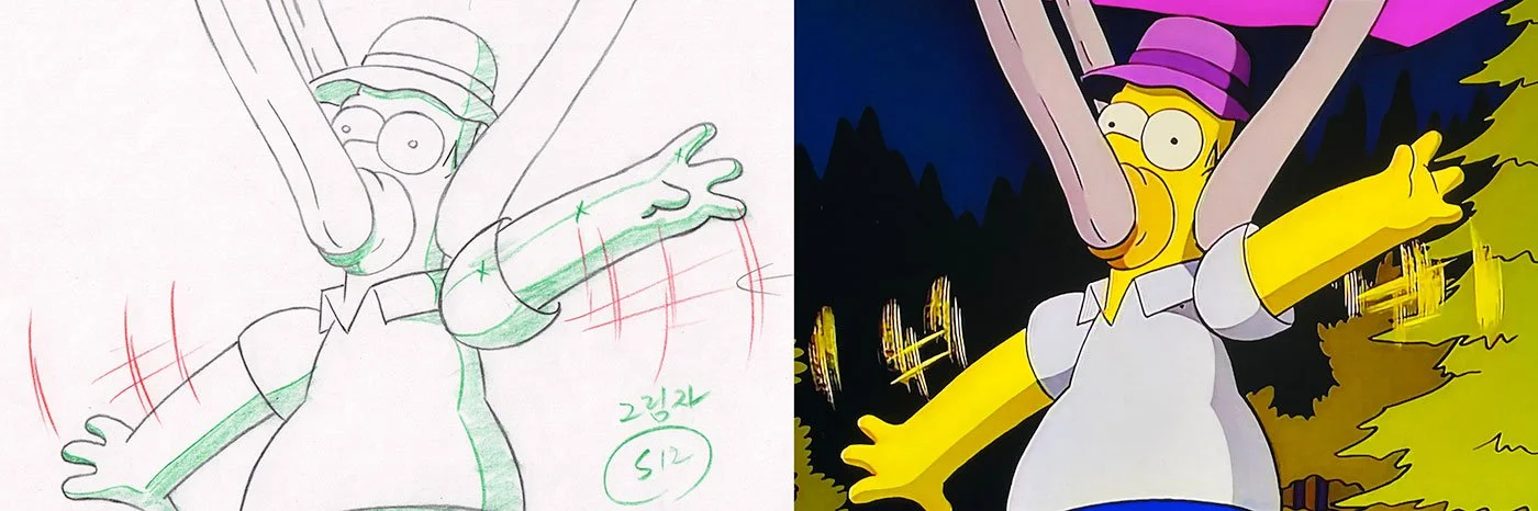 Comic Mint - Animation Art - The Simpsons "Treehouse of Horror XIX" (2008)