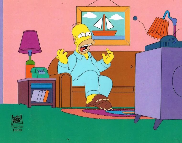 Comic Mint - Animation Art - THE SIMPSONS "HOMR" (2001)