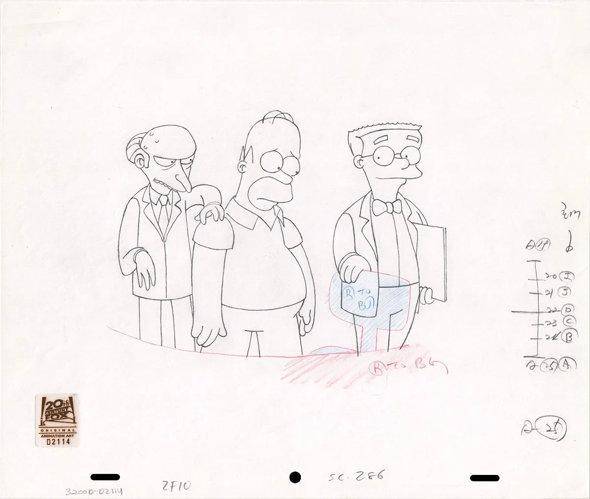 Comic Mint - Animation Art - THE SIMPSONS "And Maggie Makes Three” (1995)