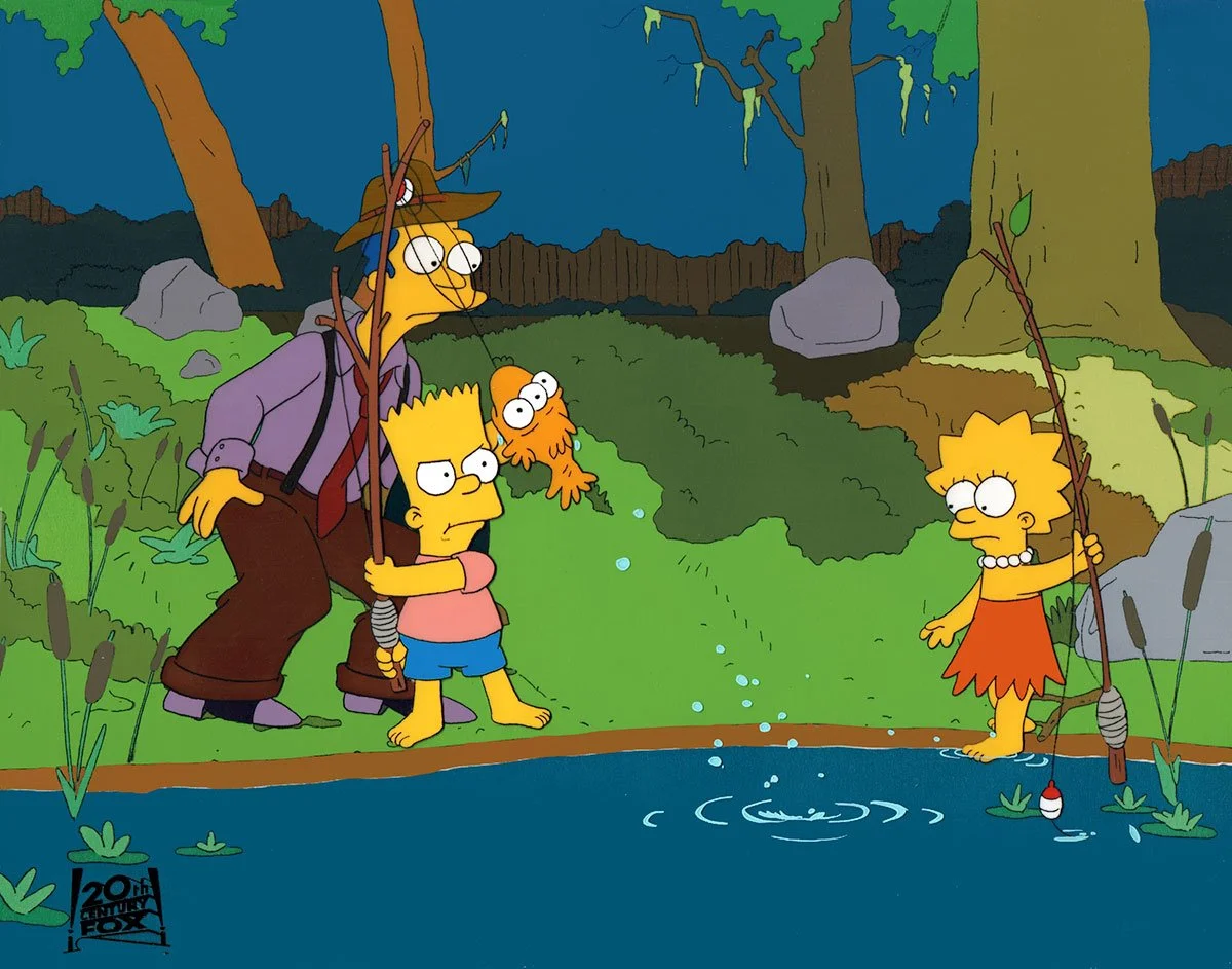 Comic Mint - Animation Art - THE SIMPSONS "Two Cars in Every Garage and ...