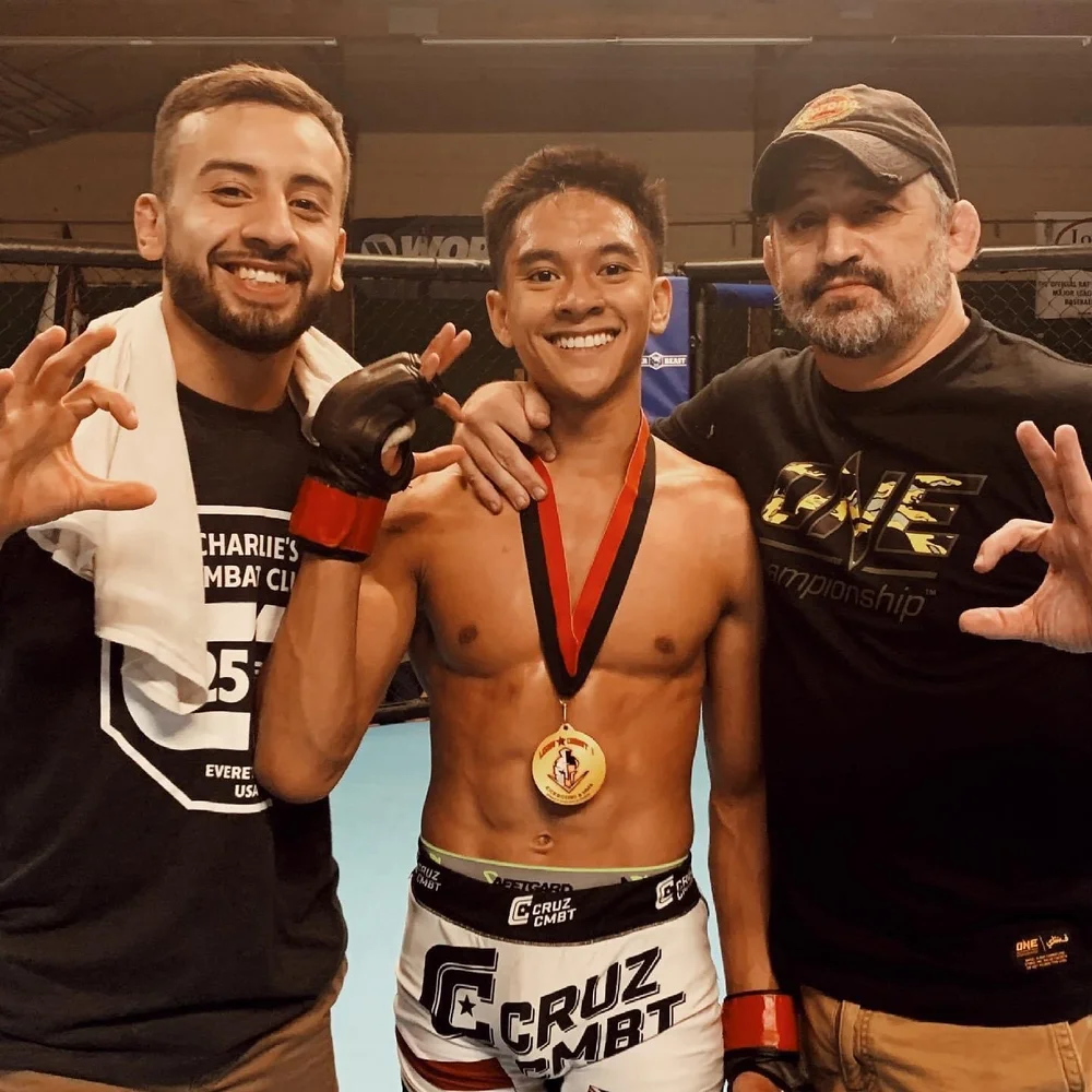 Charlie's Combat Club — Bilal Wins his 2nd MMA Bout!
