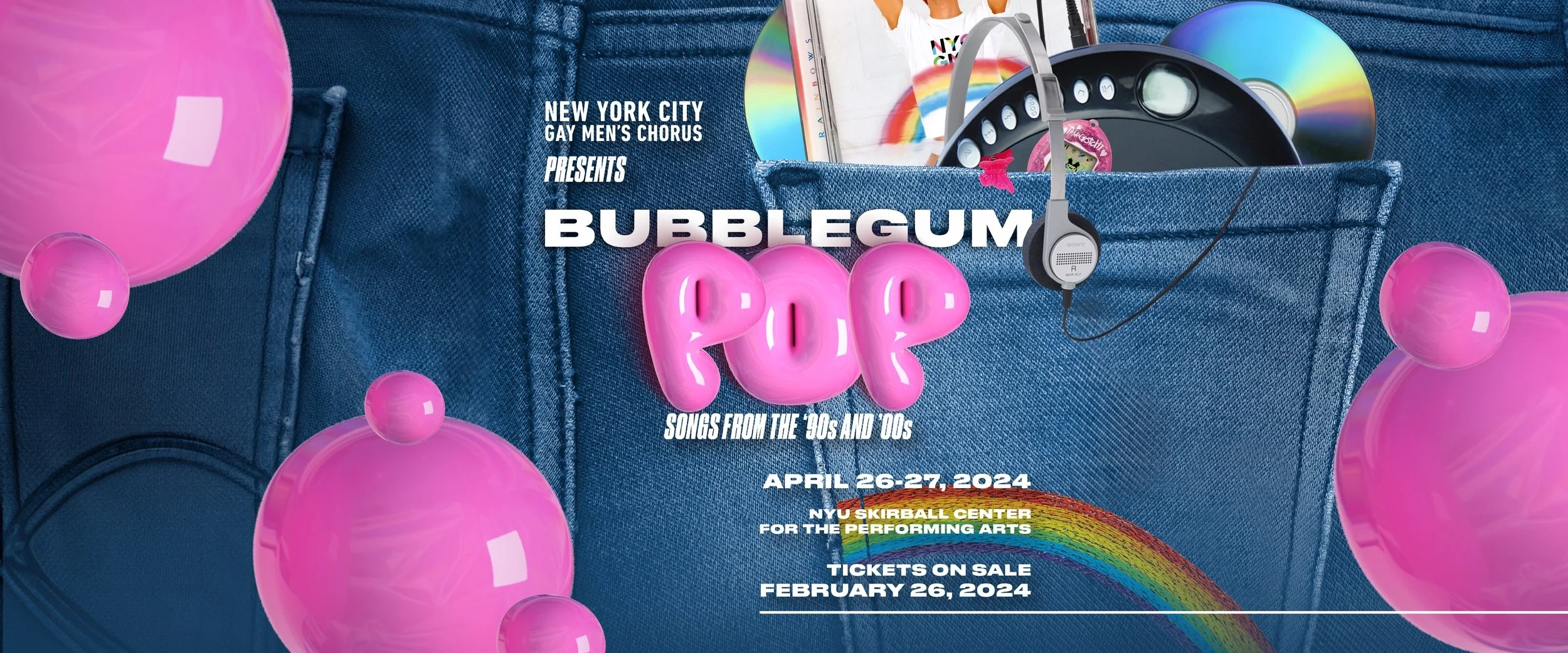 Bubblegum: Song Sponsorship — New York City Gay Men's Chorus
