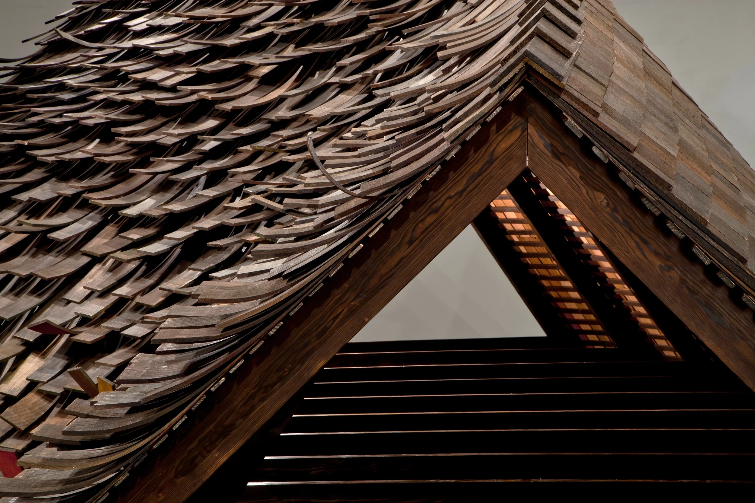 Contemporary Style Roof Wood Shingles | Custom Shingles