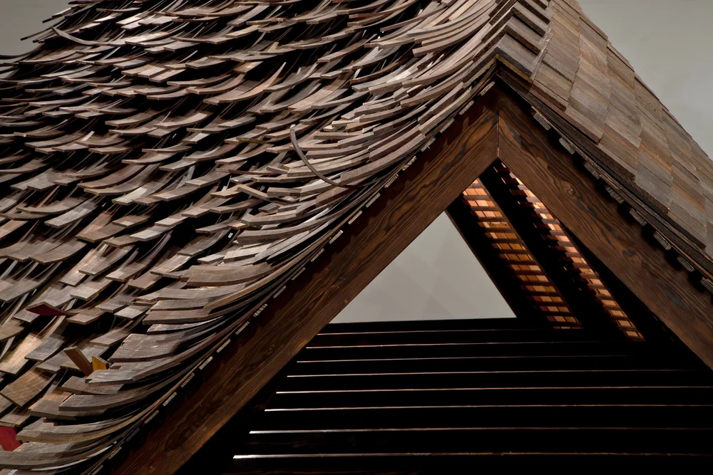 Contemporary Style Roof Wood Shingles | Custom Shingles