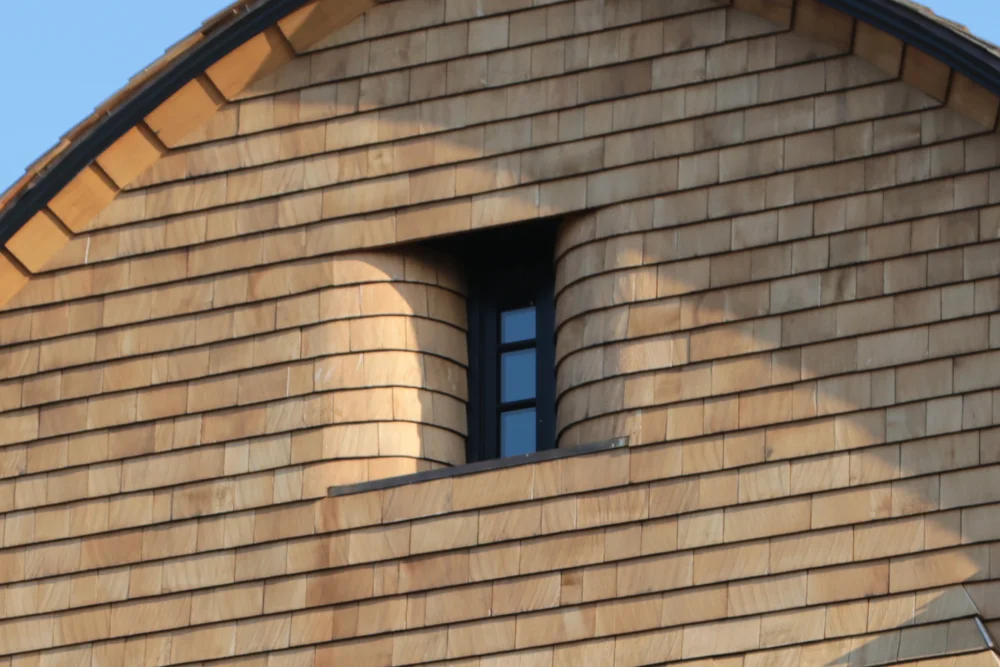 Curved Gables | Custom Shingles