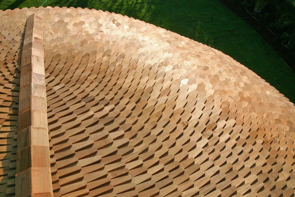 Contemporary Style Roof Wood Shingles | Custom Shingles