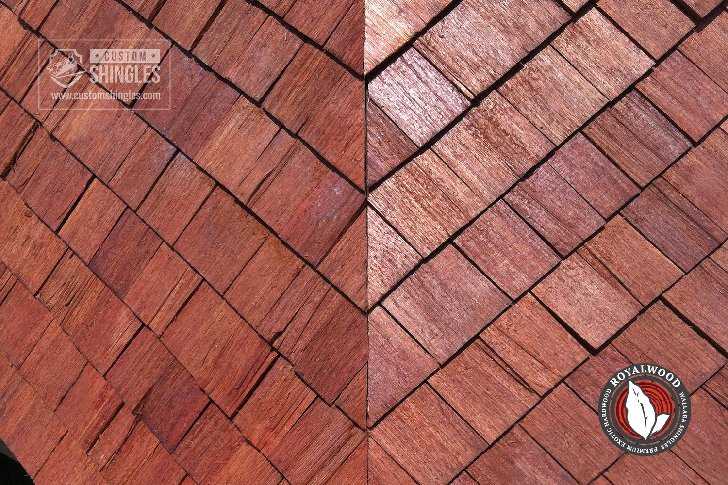 Royalwood Wallaba Shingles & Wallaba Roofing | Custom Shingles