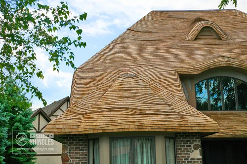 Custom Shingles for False Thatched Roof | Custom Shingles