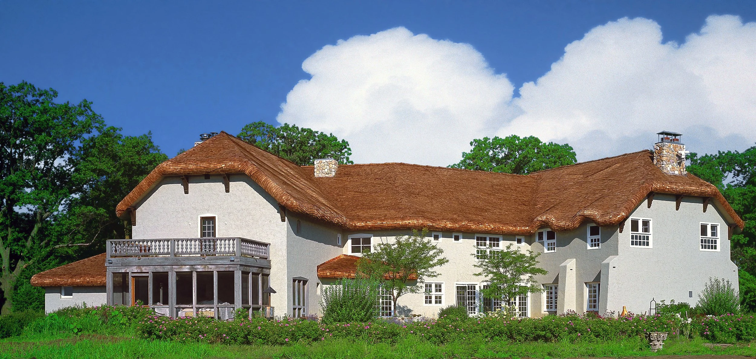 Custom Shingles for False Thatched Roof | Custom Shingles