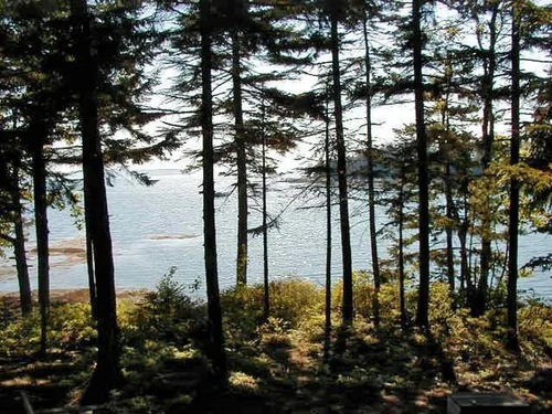 The Log Cabin - an Oceanfront Vacation Cabin in Maine — Flood's Cove