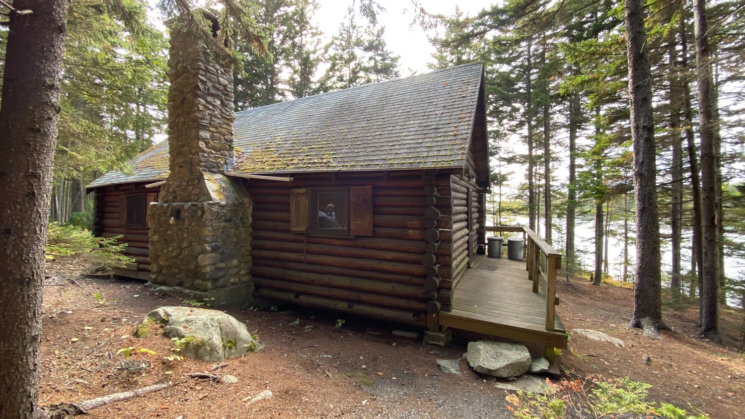 The Log Cabin - an Oceanfront Vacation Cabin in Maine — Flood's Cove