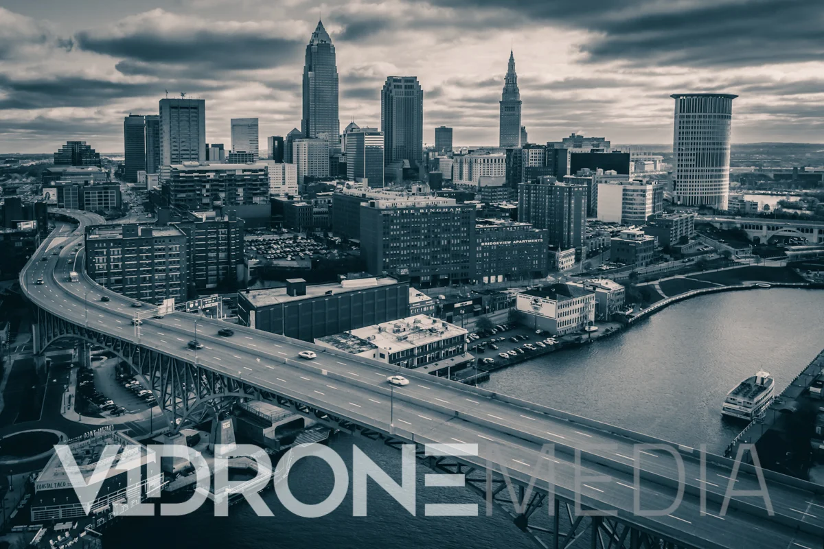 Cleveland Ohio Drone Photography Prints — V1DroneMedia Drone ...