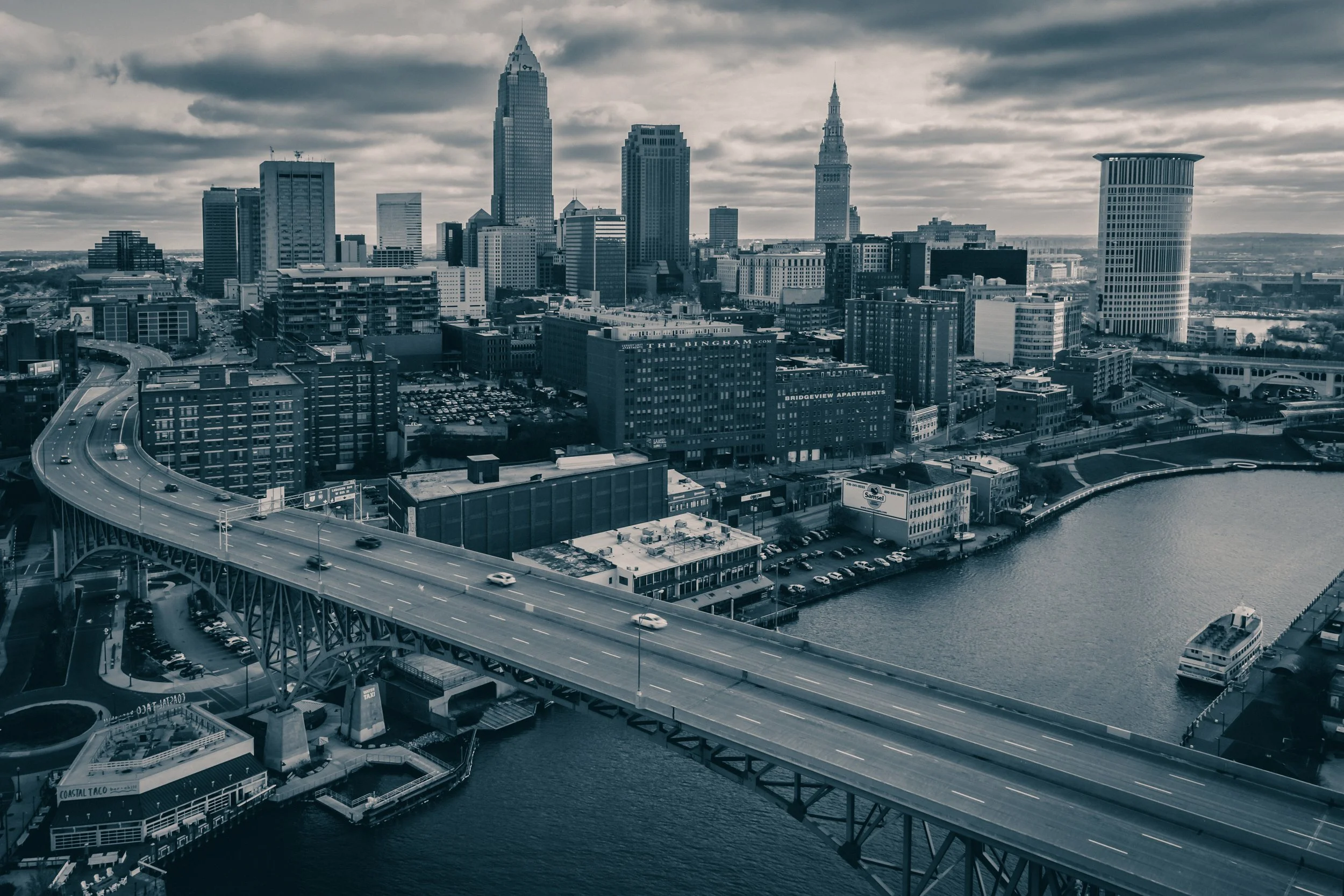 Cleveland Ohio Drone Photography Prints — V1DroneMedia Drone ...