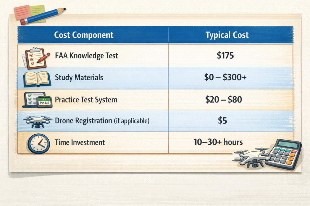 How Much Does a Part 107 Drone License Cost? (2026 Full Breakdown ...