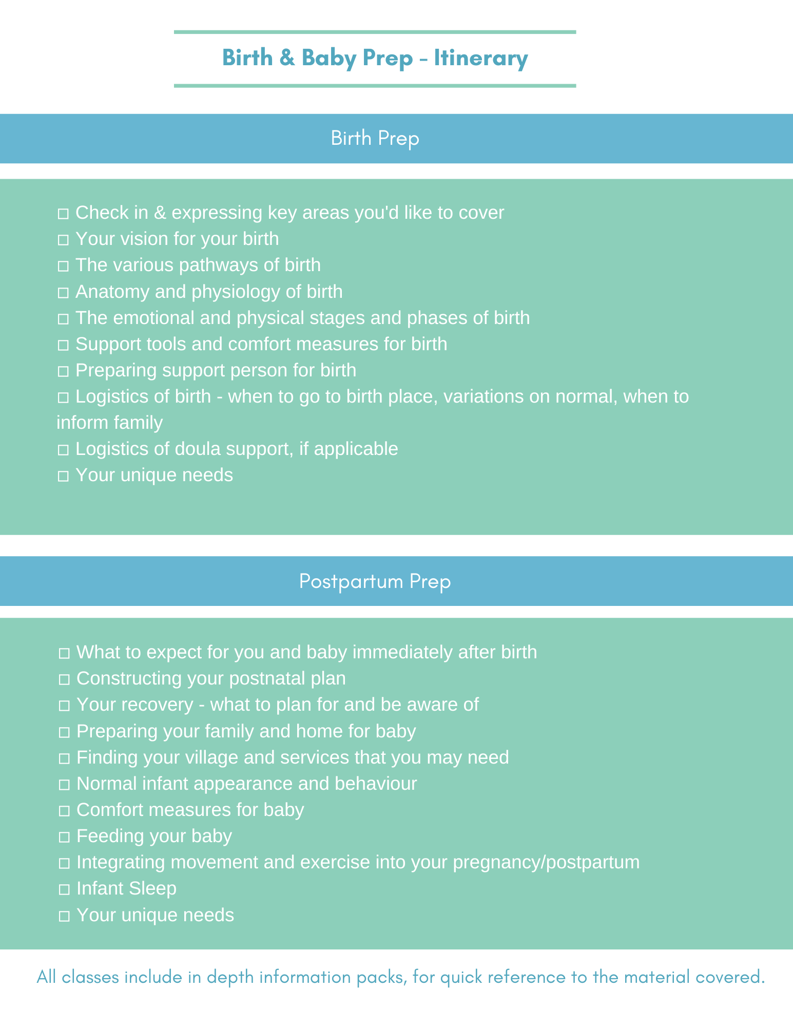 FAQs Prenatal Education-Kate Sissons | Toronto | Childbirth Education ...