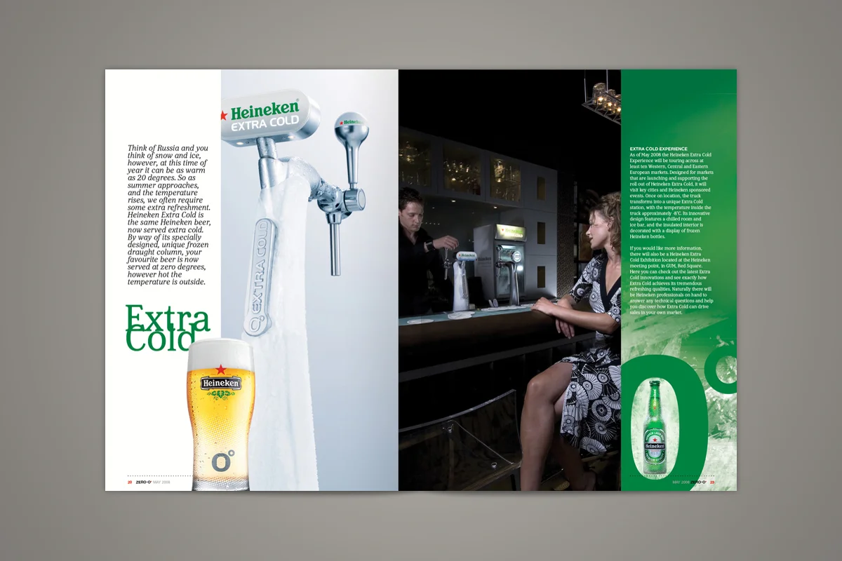 Heineken Magazine Ad
