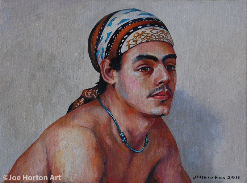 Mexican Man Painting