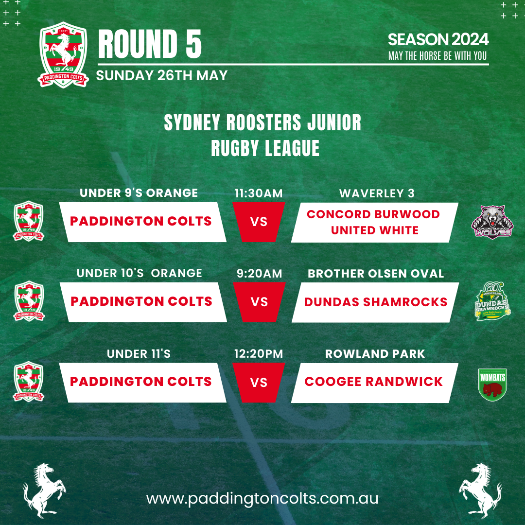 Round 5 Draw is out! Wishing all our teams the best of luck this ...