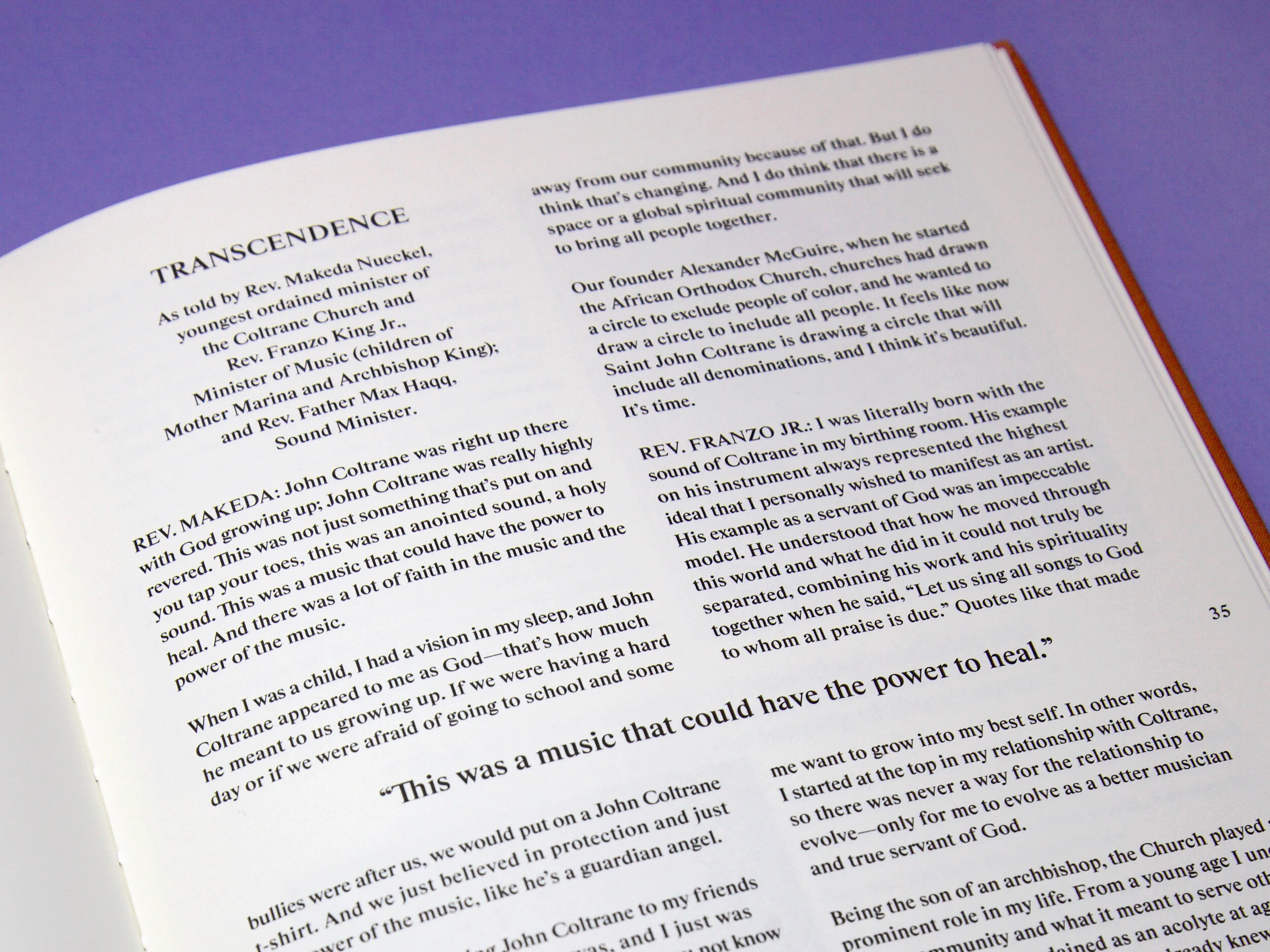 Marisa Aveling - Coltrane Church