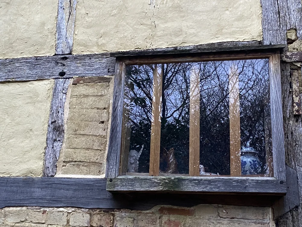 Peaslake face-planted window