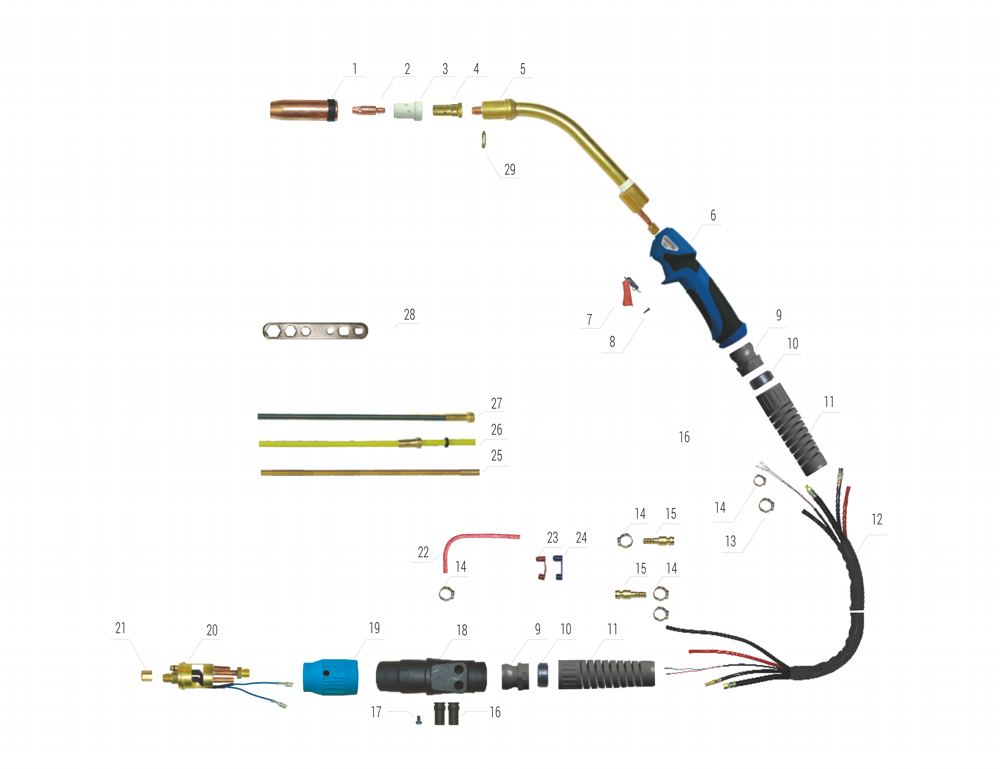 MIG TORCH 501D | Enhance Your Welding—Shop Now — Sibitweld | The Best ...