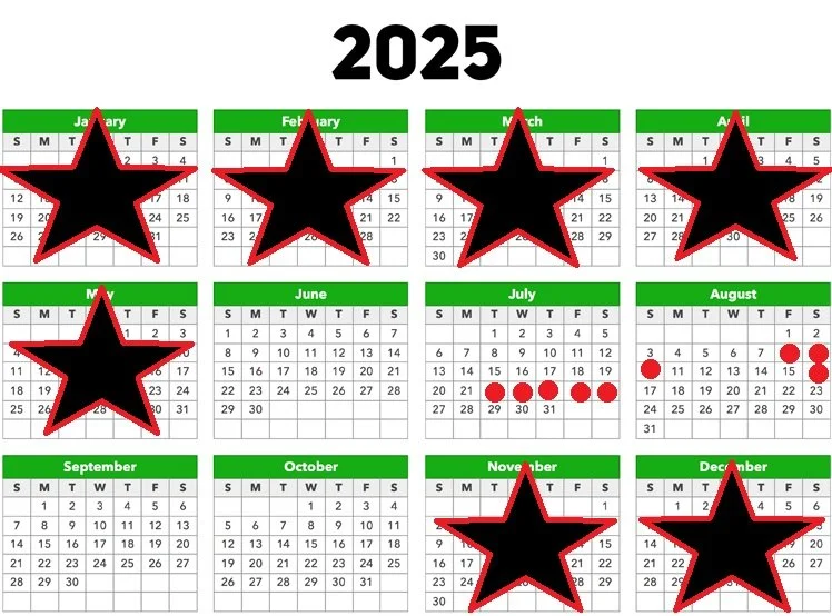 Available Dates — ADK CAMPER RENTAL