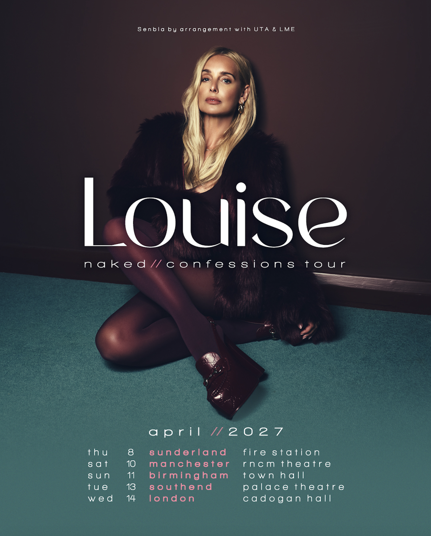 Louise Announces First Tour In 8 Years — Simon Jones PR