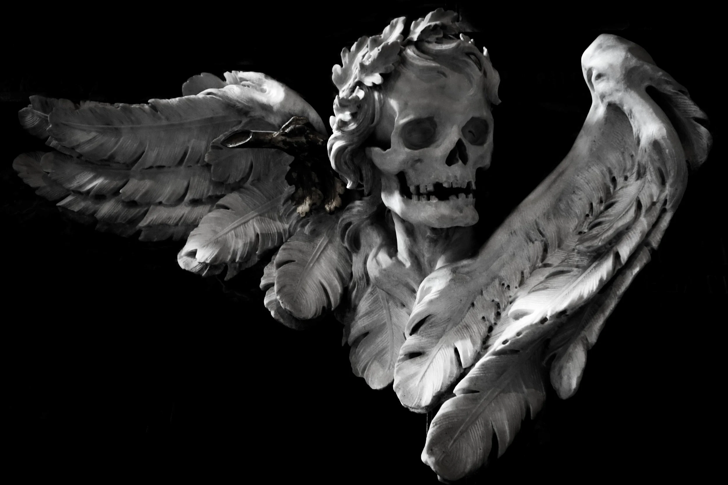 The Sculptural Skeletons of Rome: As Seen in Slate — All the Saints You ...