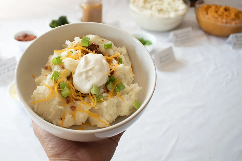 Mashed Potato Bar — Mrs. Gerry's Kitchen | The Best in Salads & Sides