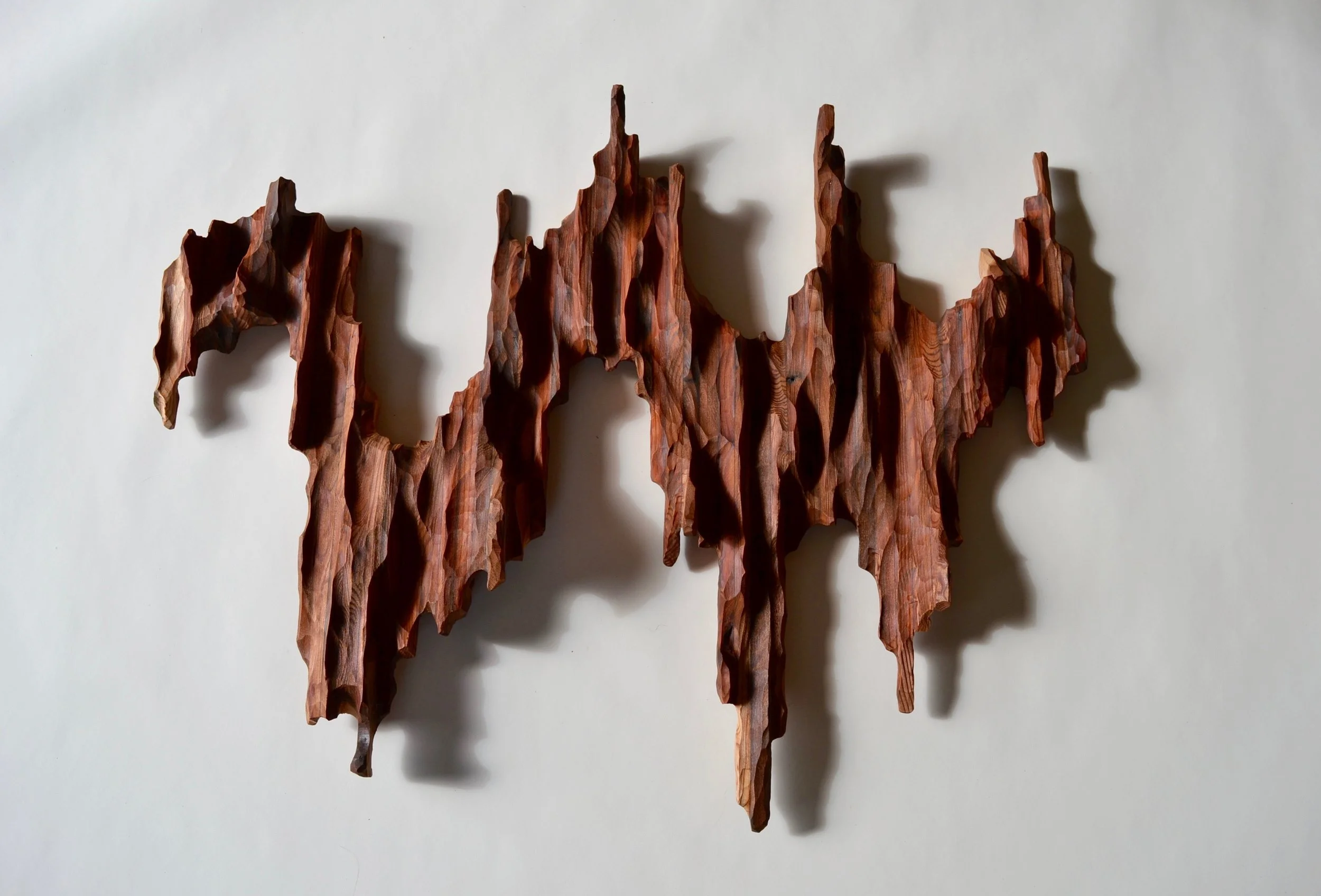 Abstract Wall Art from Reclaimed Wood - Nature series | Lutz Art Design