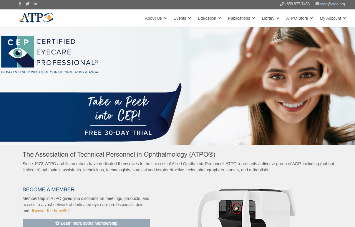 What is ATPO? — Eye Tech Training