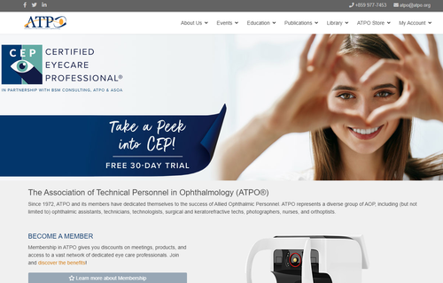 What is ATPO? — Eye Tech Training