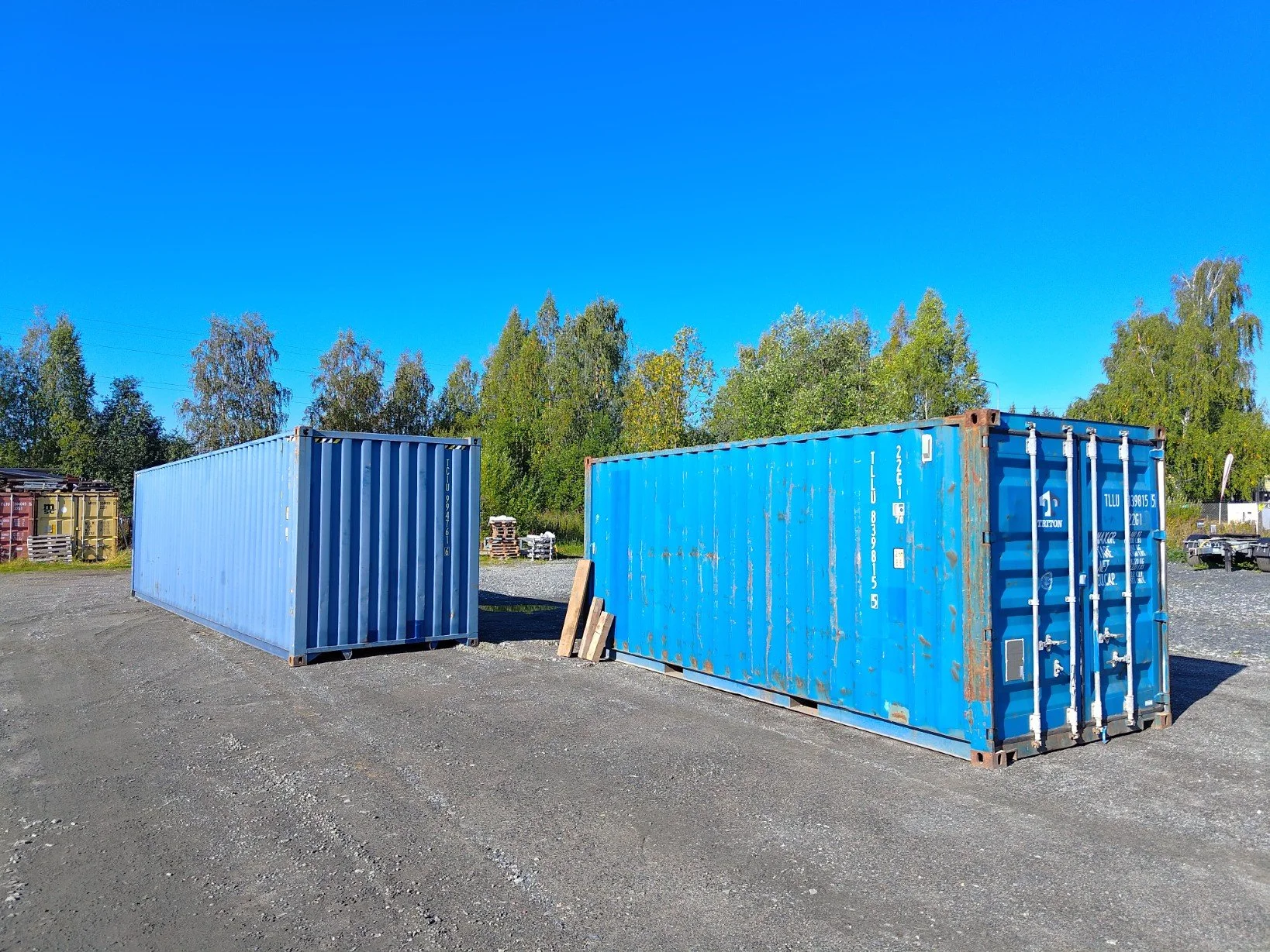 Myydään varastokontti ja merikontti | Käytetty kontti — HY Transport Oy
