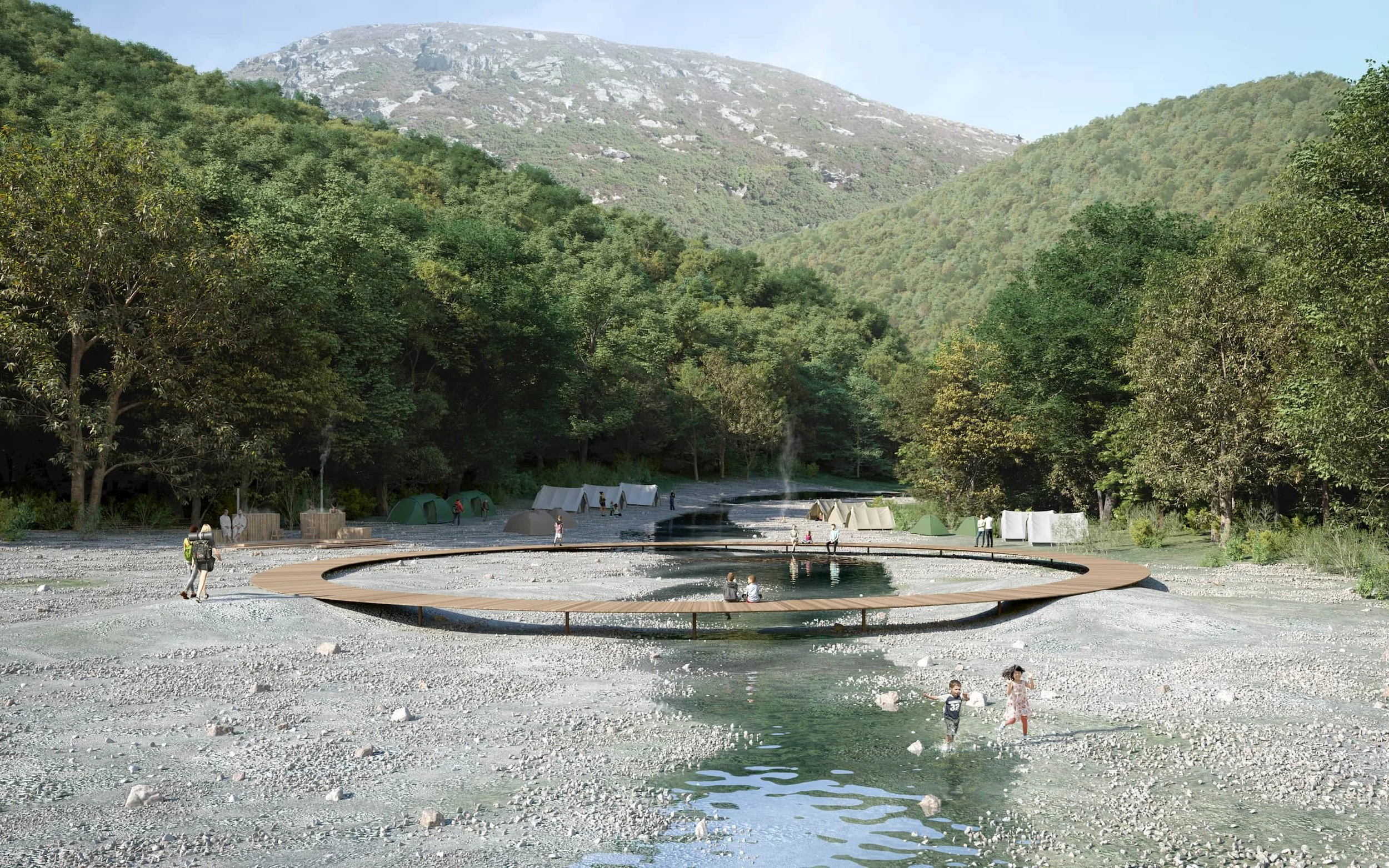 Winning Project: Hygge Circles Ugakei — structured environment
