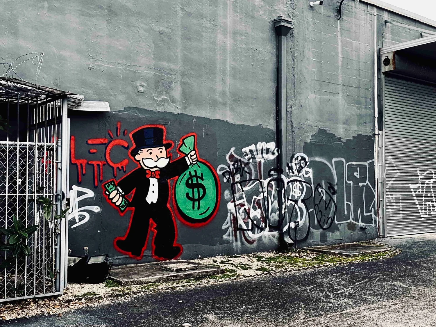 Alec Monopoly Street Art in Wynwood, Miami | Beyond Square Footage