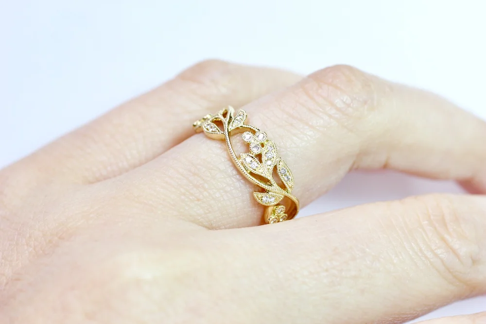 Leaf Ring Wrap