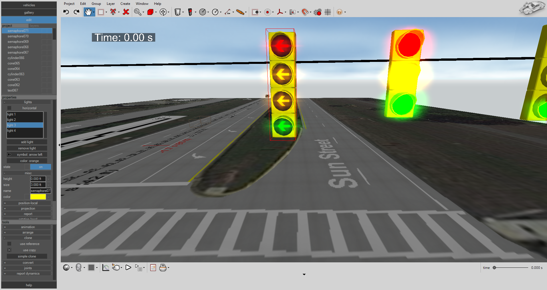 Enhanced Traffic Signal Light Functionality — Virtual CRASH