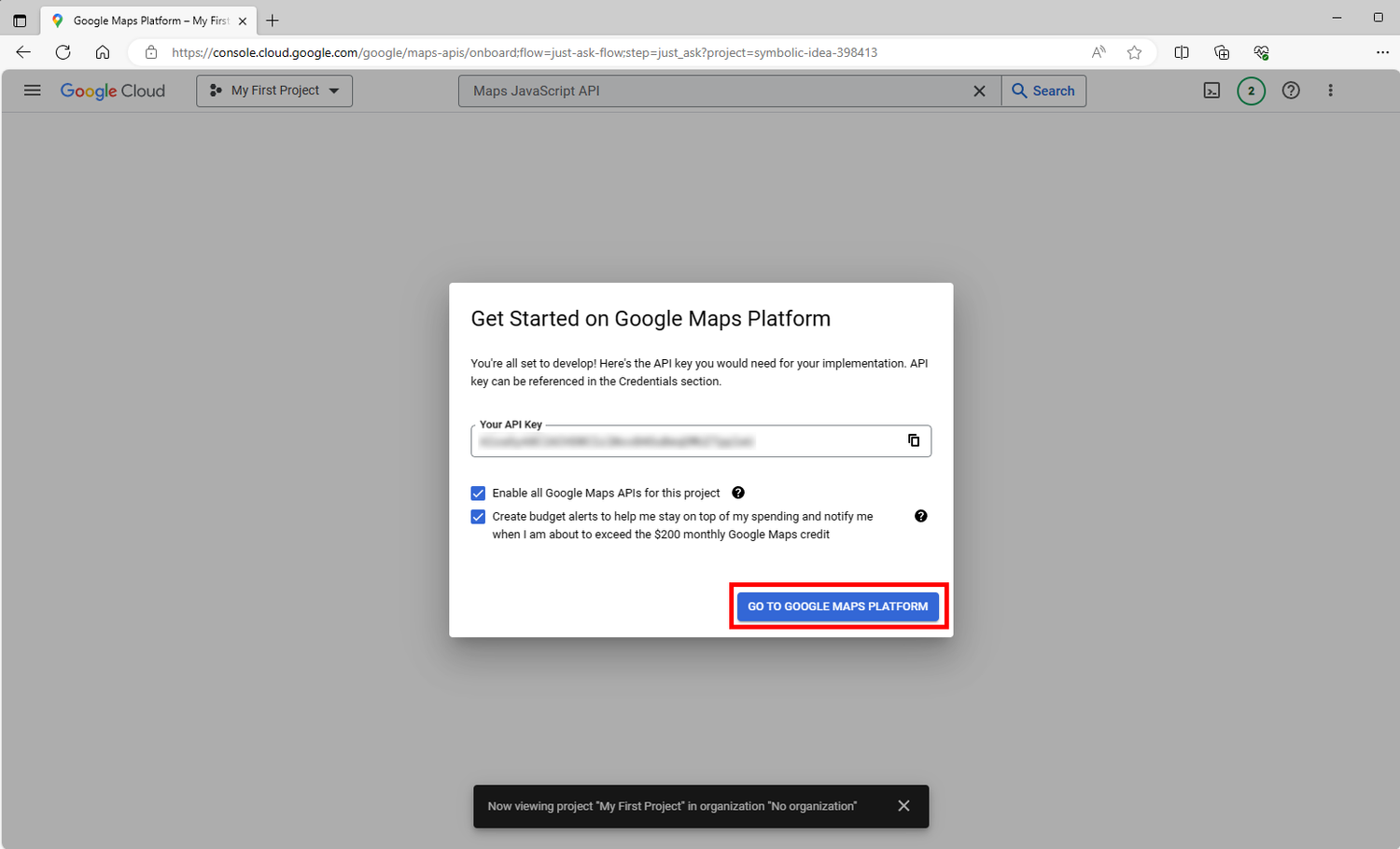 Steps to Generate Your Google API Key — Virtual CRASH
