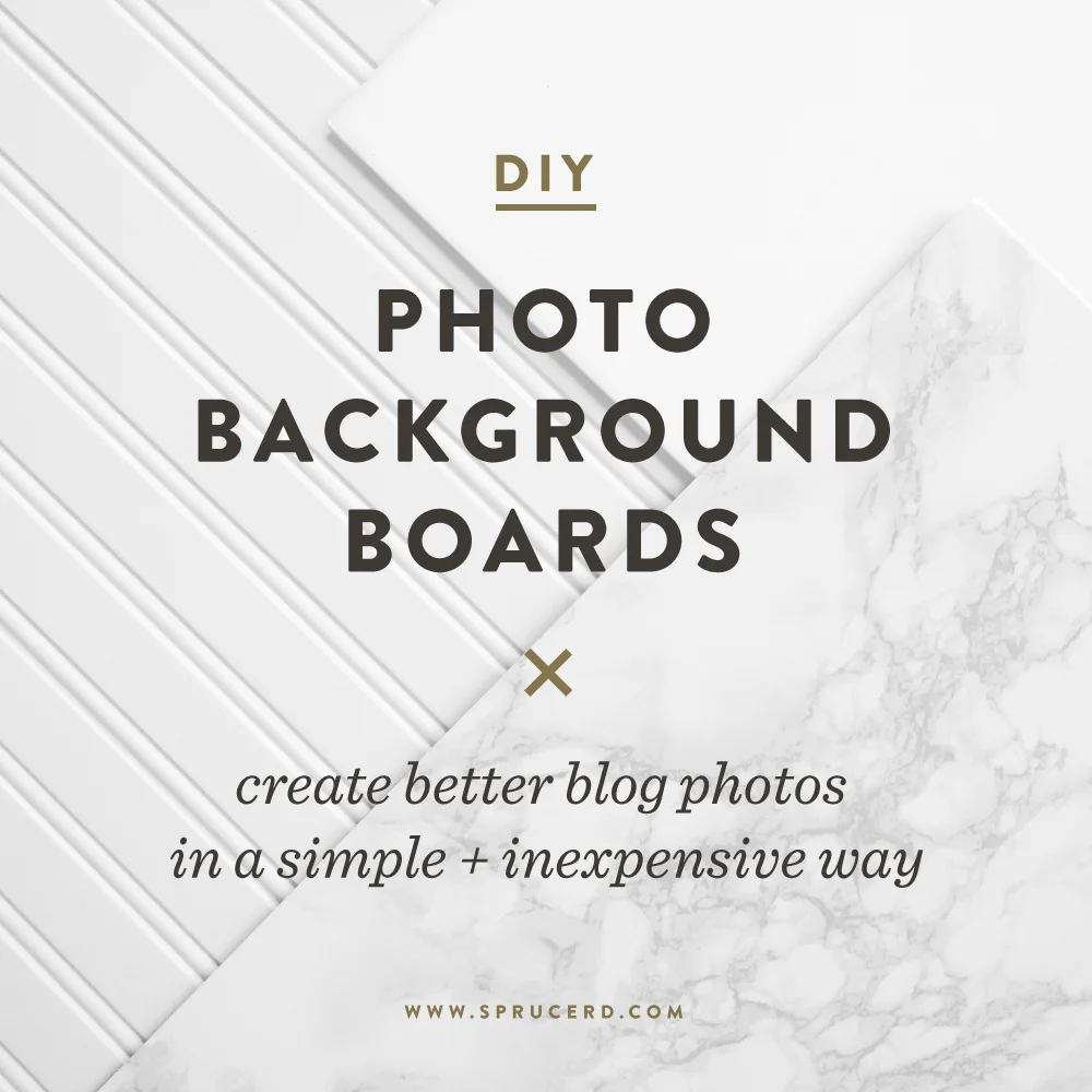 Photo Background Boards — Spruce Rd.