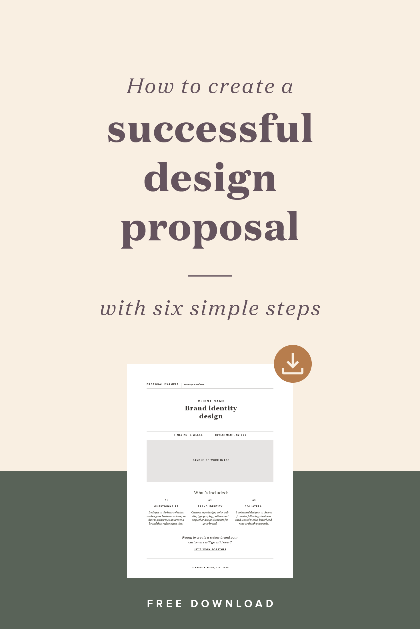 How to create a successful design proposal — Spruce Rd.