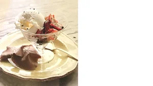 Parmesan Ice Cream with Balsamic Strawberries & Black Pepper — Laura ...